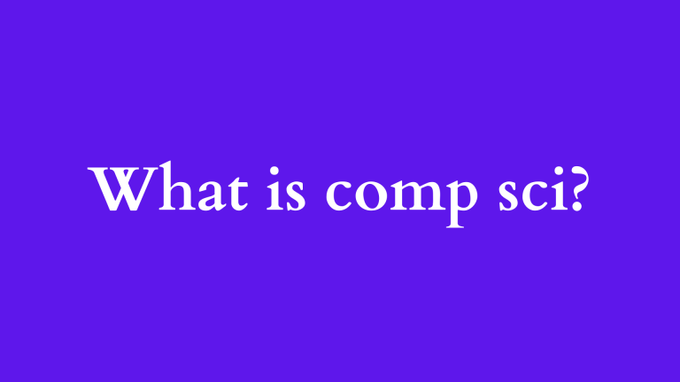 What is comp sci - ILIPUTER