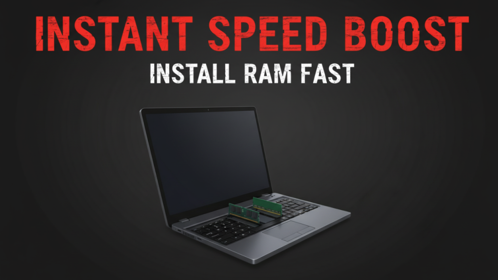 How to Install Laptop Memory and Boost Speed Instantly - ILIPUTER