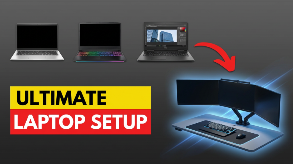 New Laptop Setup Guide for Work Gaming & Wealth - ILIPUTER